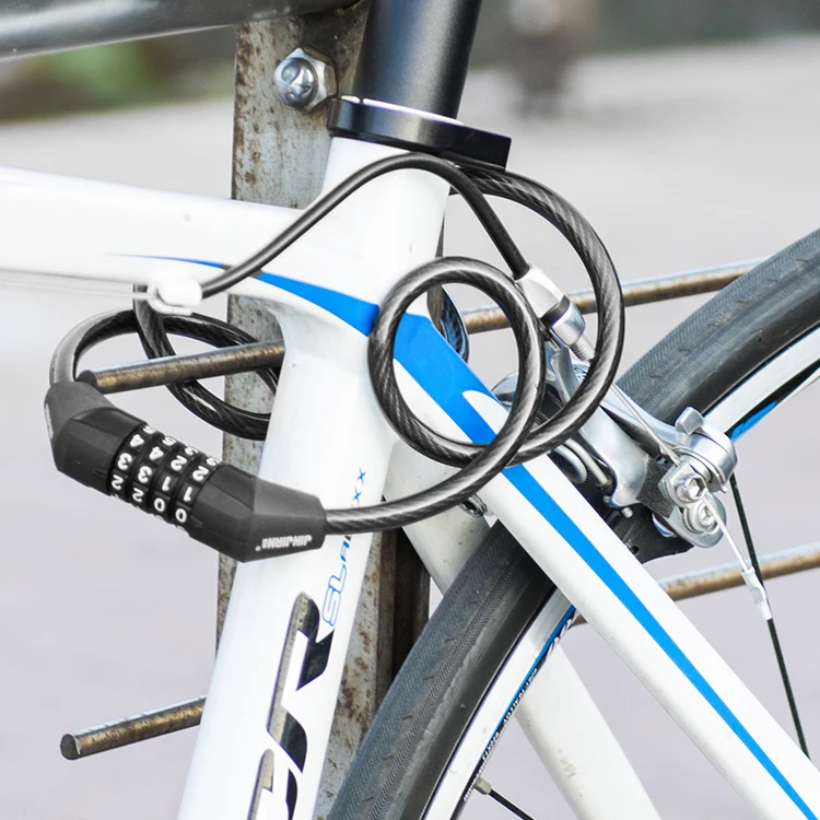 Secure Your Bike with Jinjian’s 8x1200mm Cable Lock