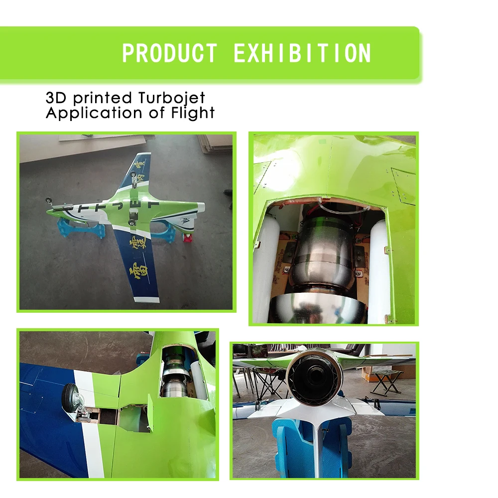 Customized 3D printing RC mini jet engine turbojet machinery turbine ...