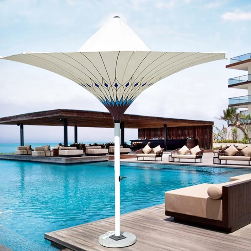 Outdoor Sun Garden Beach Parasol Swimming Pool Umbrella Parts Outdoor ...