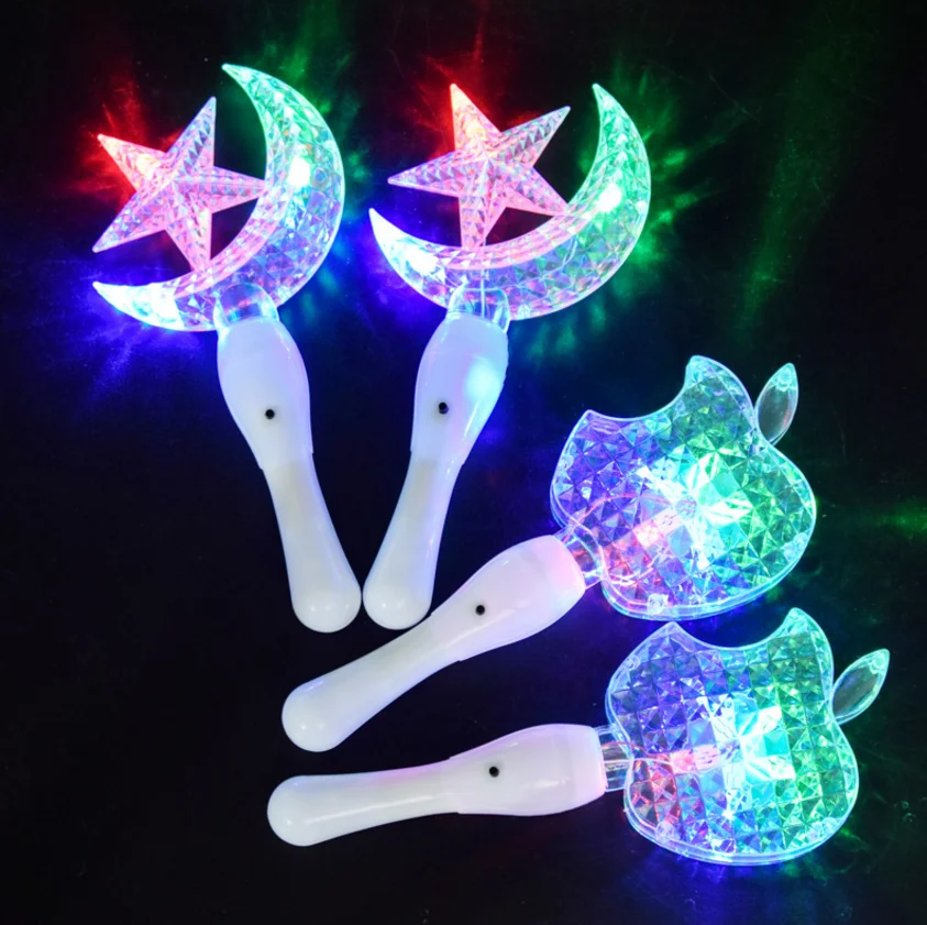Multifunction Concert Wand Cheering Led Flash Light Up Stick Party Rgb ...