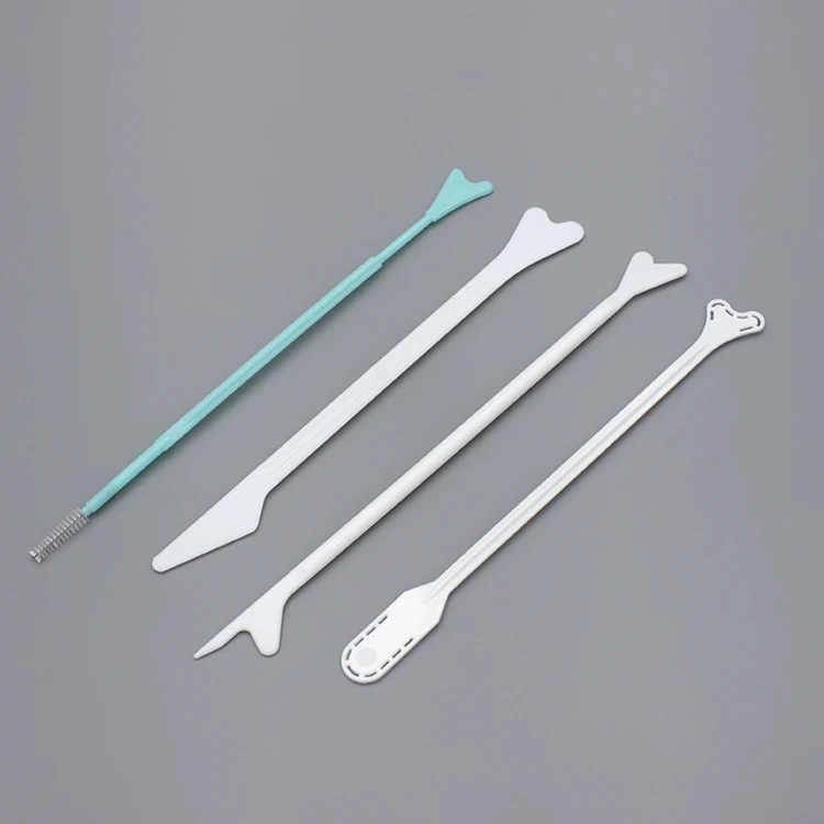 Medical Sterile Smears Plastic Cervical Scraper For Gynecological ...