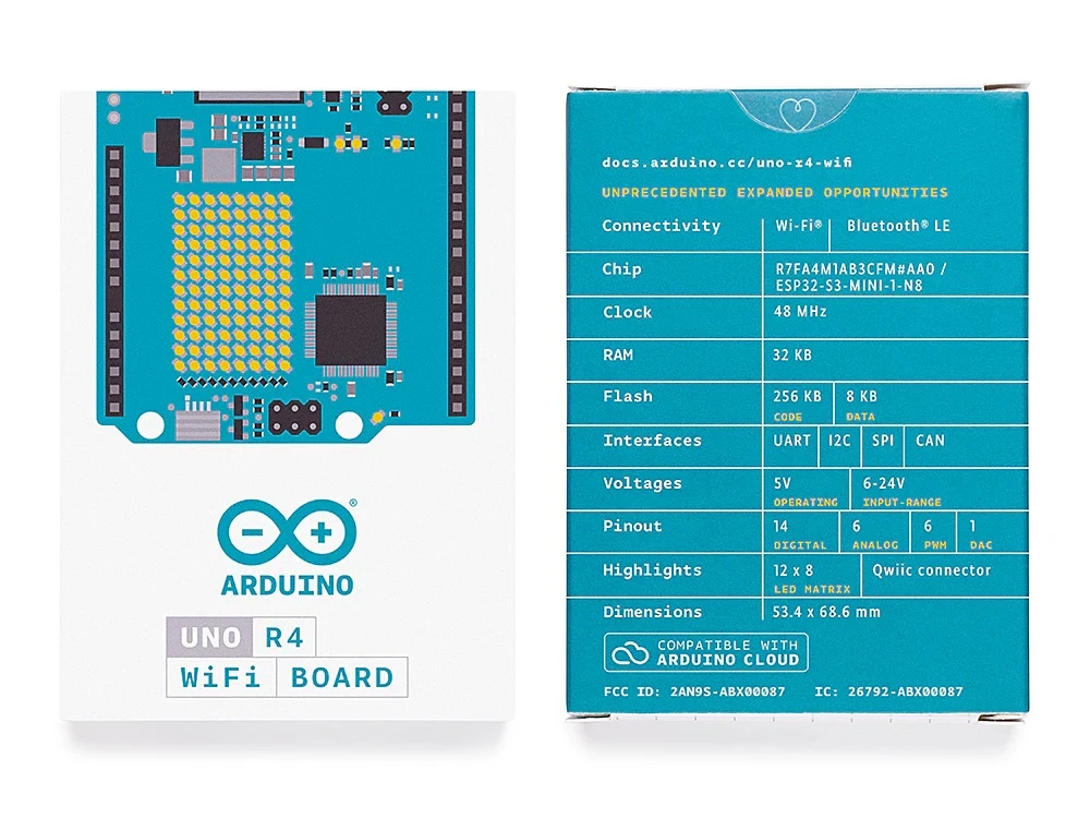 Arduino Uno R4 Wifi Abx00087 Minima Renesas Ra4m1 Esp32 S3
