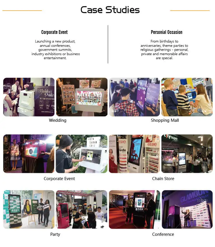 Instagram Printing Portable Photo Booth - Perfect for Events
