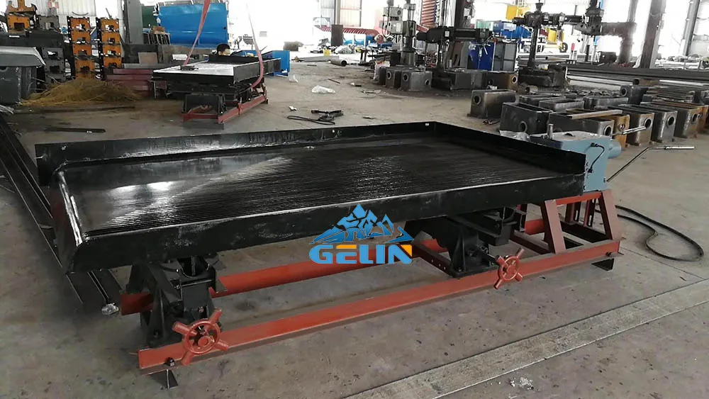 Gravity Machine Wet Shaker MSI for Mineral Separation