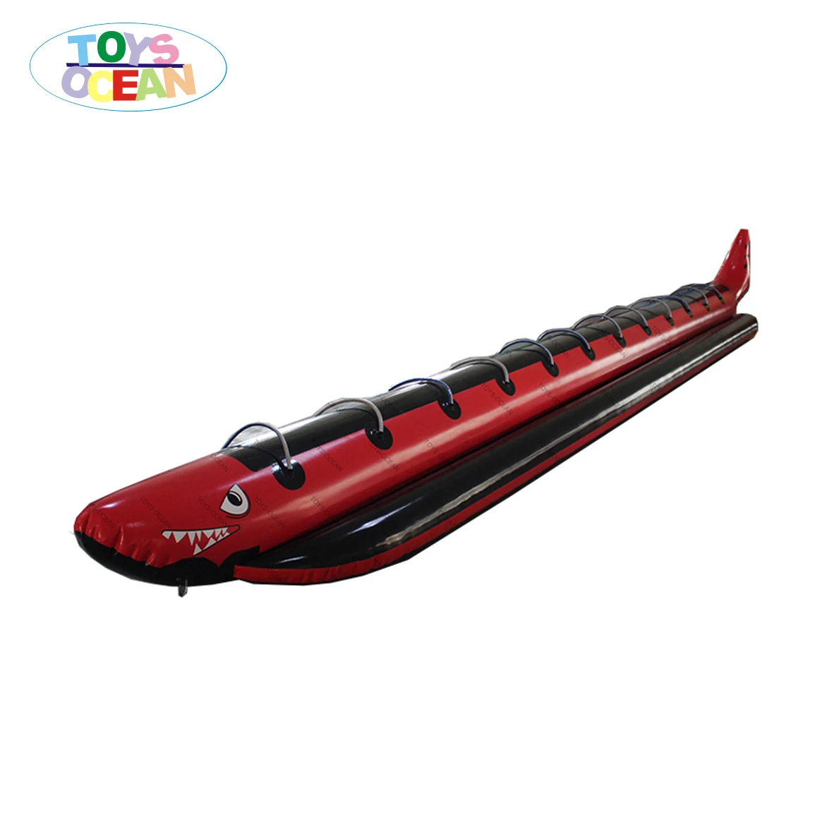 12 Players Shark Fly Water Sport Inflatable Banana Boat for Sale ...