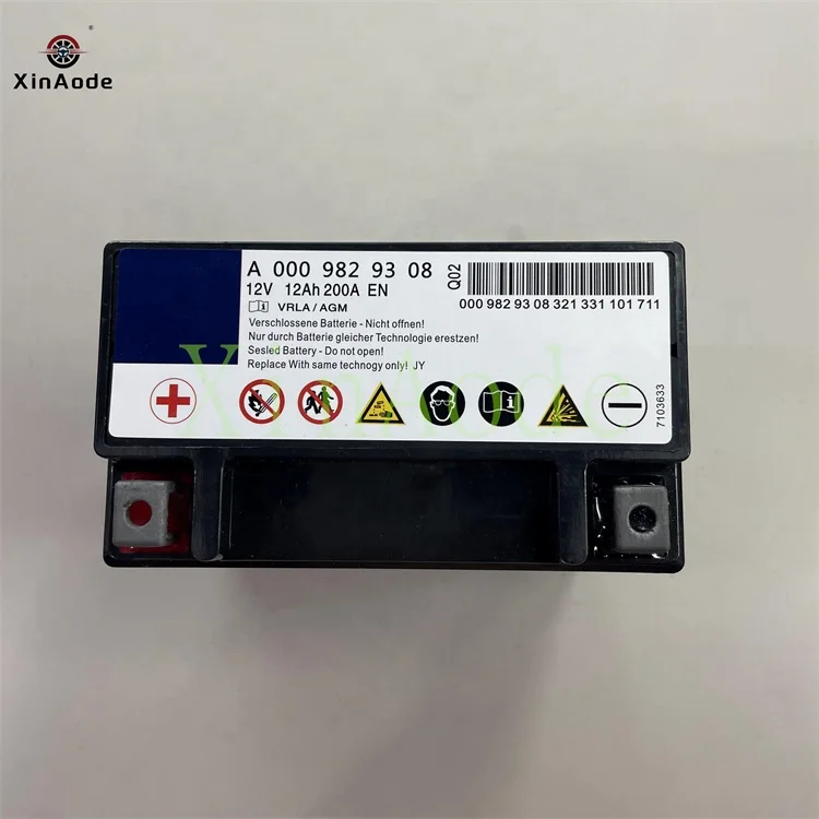 0009829308 - Mercedes-Benz Auxiliary Battery - Reliable Power