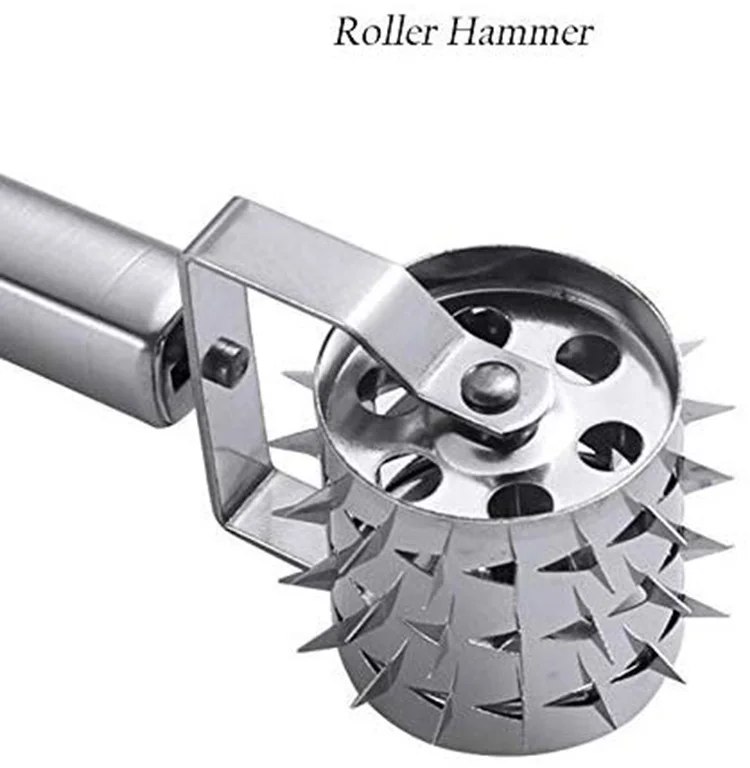 Stainless Steel Meat Tenderizer Tendering Steak Beef Pork Chicken ...