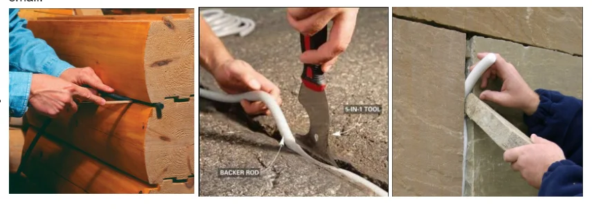 Backer Rod Gap Filler - Durable, Waterproof Foam Rod