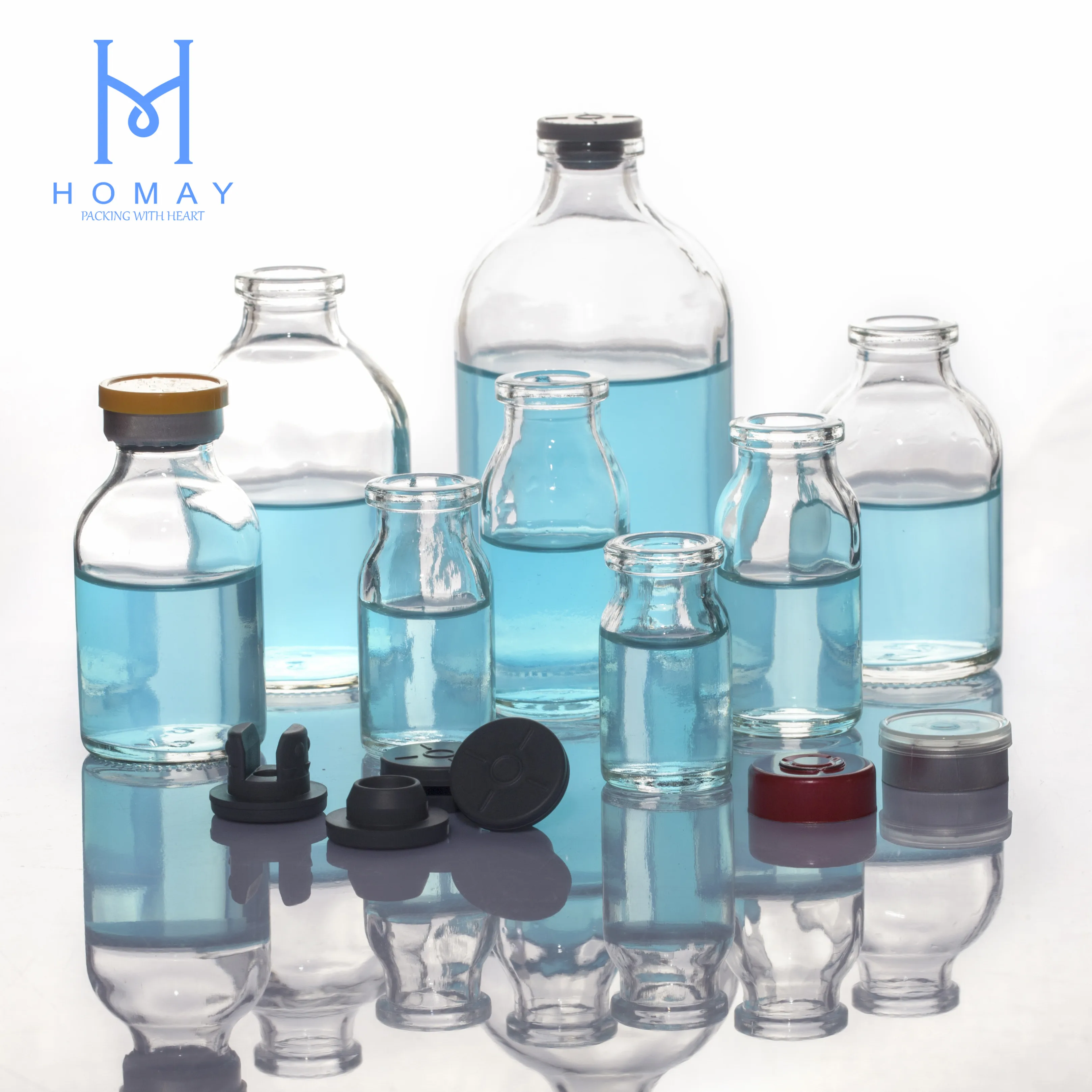 7ml Amber Clear Soda-lime-silica Borosilicate Glass Injection Vial Usp ...