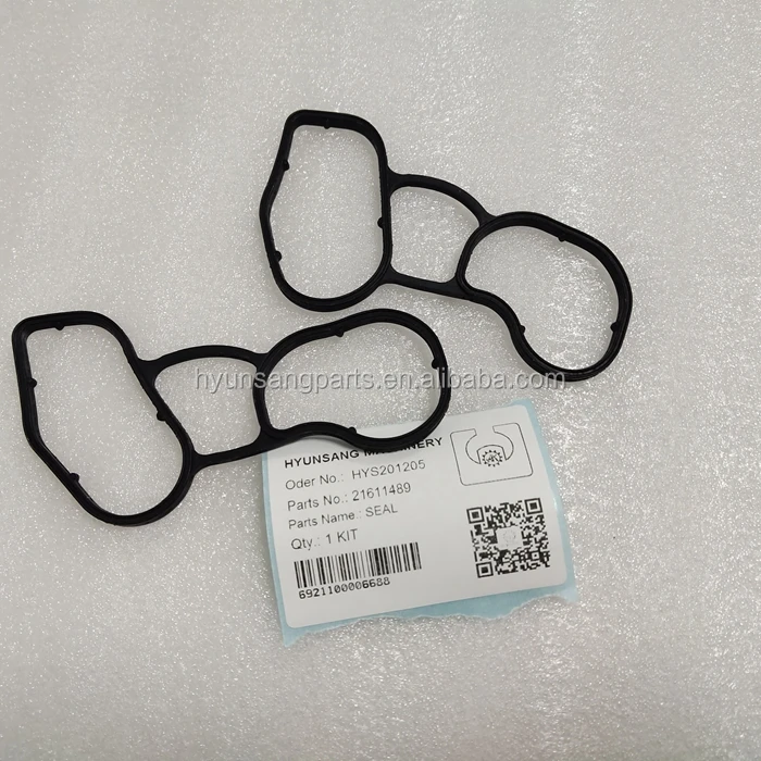 Hyunsang Excavator Parts Cooling System Spare Parts Gasket 21611489 ...