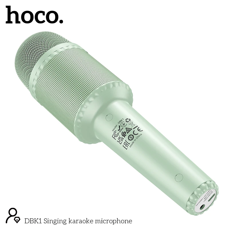Hoco DBK1 Wireless Karaoke Microphone Speaker with Bluetooth 5.0 ...