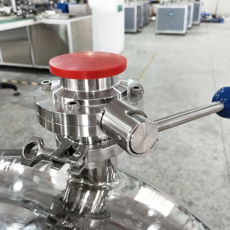 200L Jacketed Stainless Steel Tank - Durable Storage Vessel