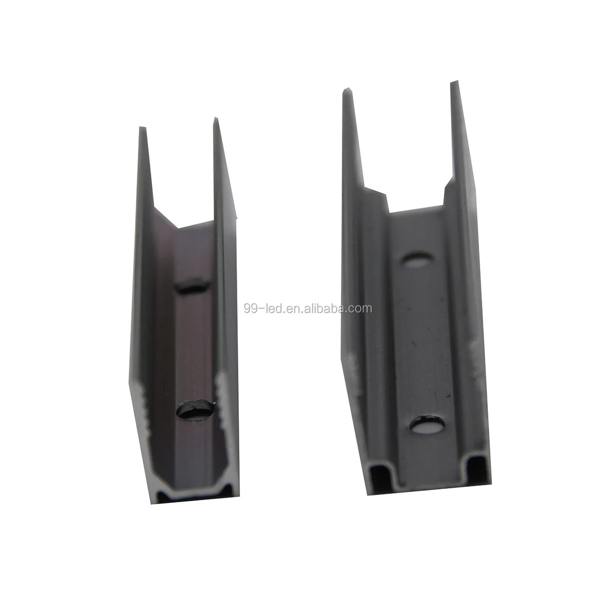 5cm Aluminum Clips Track Led Neon Parts For 8mm Neon Flex Mounting ...