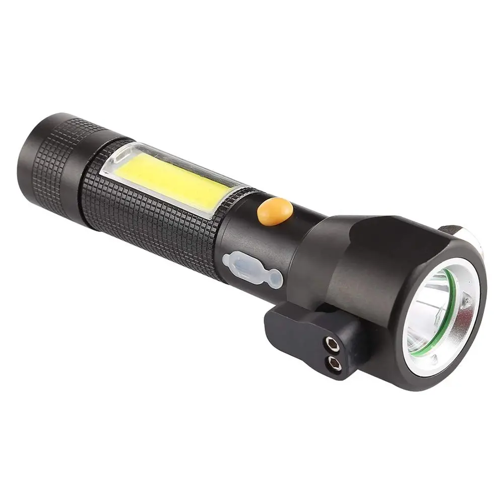2023 Safety Hammer Torch - 10W 450 Lumens Rechargeable Flashlight