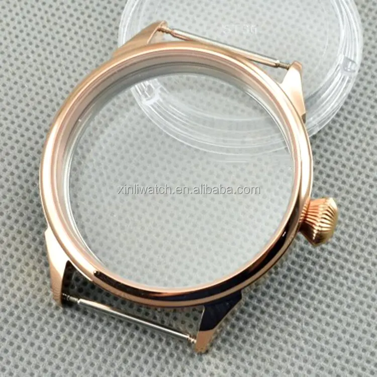 Watch Parts PVD Plating CNC Polished Rose Gold Stainless Steel 316L ...