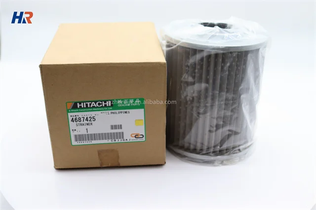 Original Excavator Hydraulic Oil Filter 4687425 4644664 For Hitachi ...