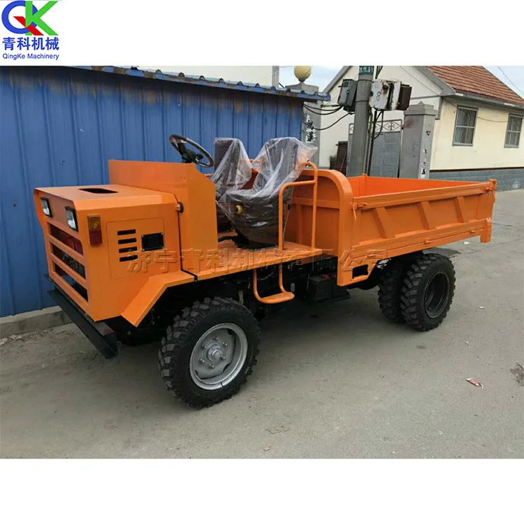 25hp Diesel Four Wheeler Economical Durable Hydraulic Self Unloading ...