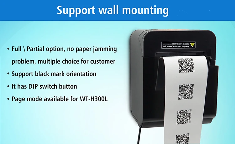 High Quality 3inch Thermal Ticket Printer Thermal Mini Kitchen Ticket ...