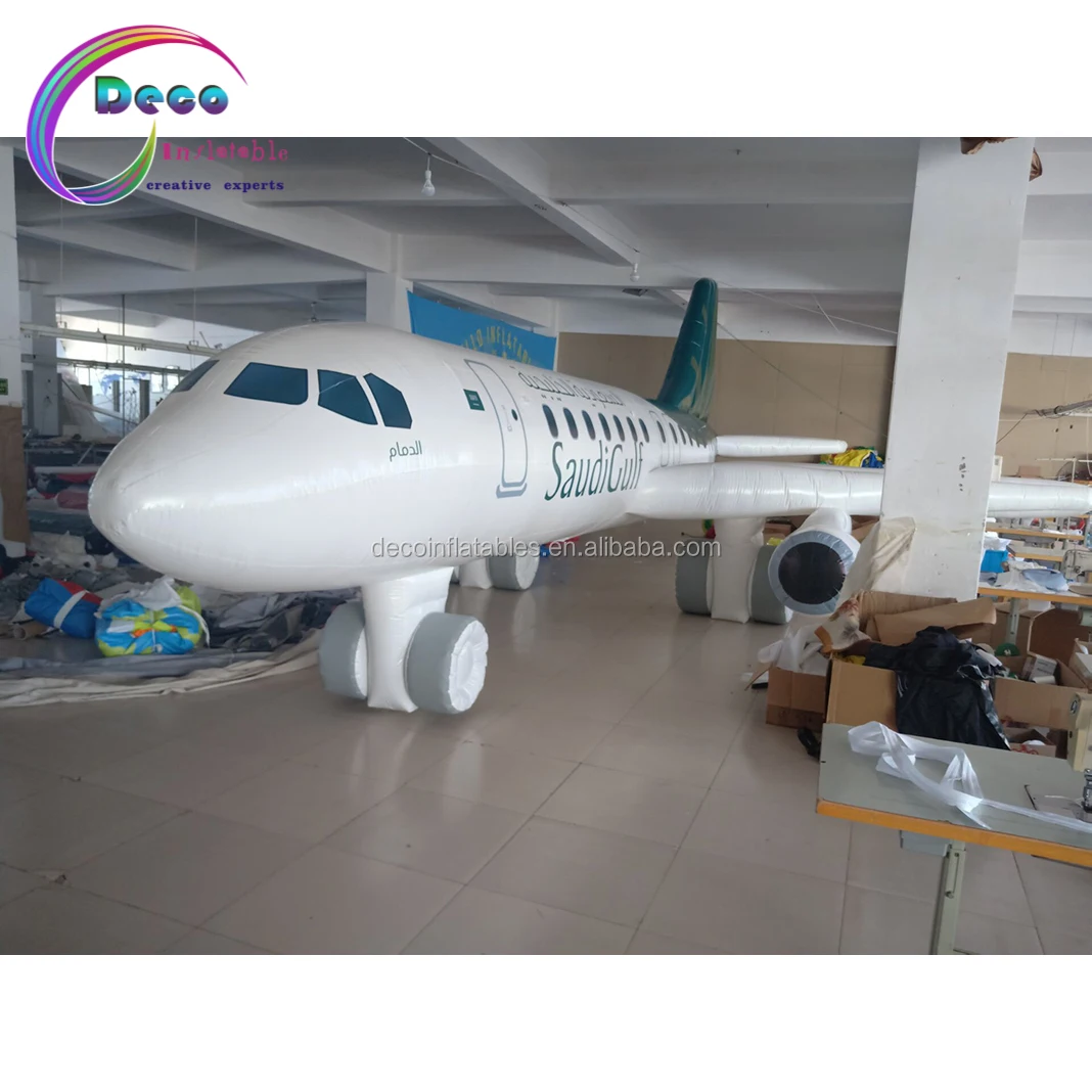 Advertising Inflatable Airplane - Customized Event Decor