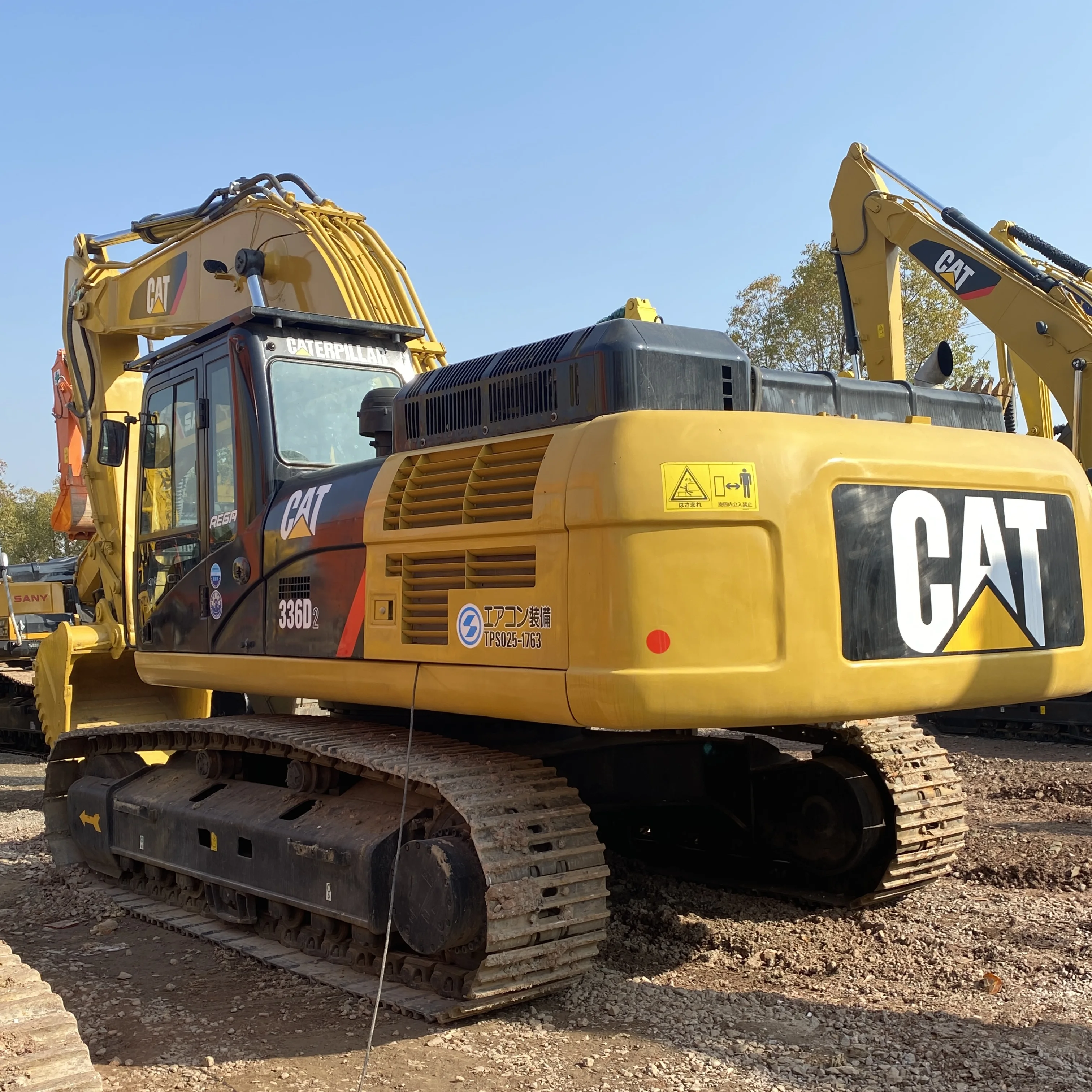 Environmental Original Caterpillar Japan Used Excavators 36tons Cat336d ...
