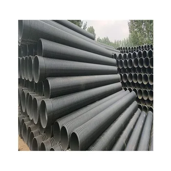 Hdpe Double Wall Corrugated Pipe 30 Inch Plastic Culvert Pipe Prices ...