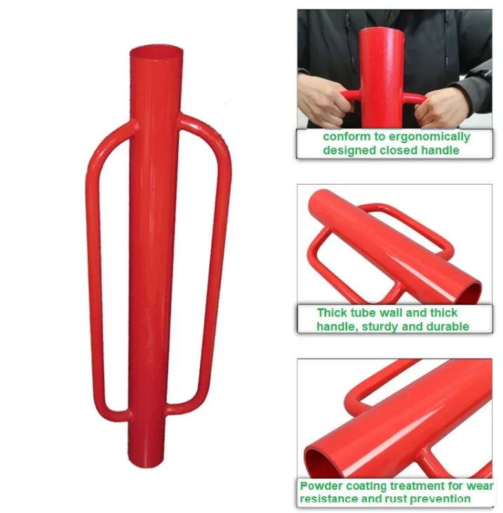Manual Powder Coated Hand Fence Post Driver - Buy Hand Post Driver ...