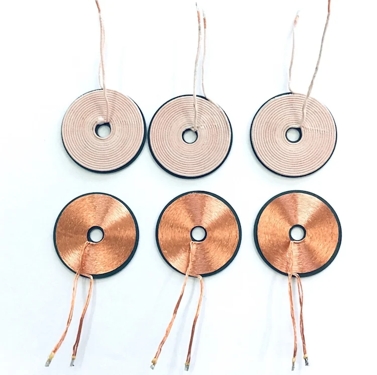 Qi Transmitter Coil With Ferrite Shielding Inductor 35*5*1 Round ...