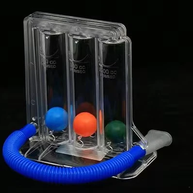3 Balls Incentive Spirometer - Portable Breathing Exerciser