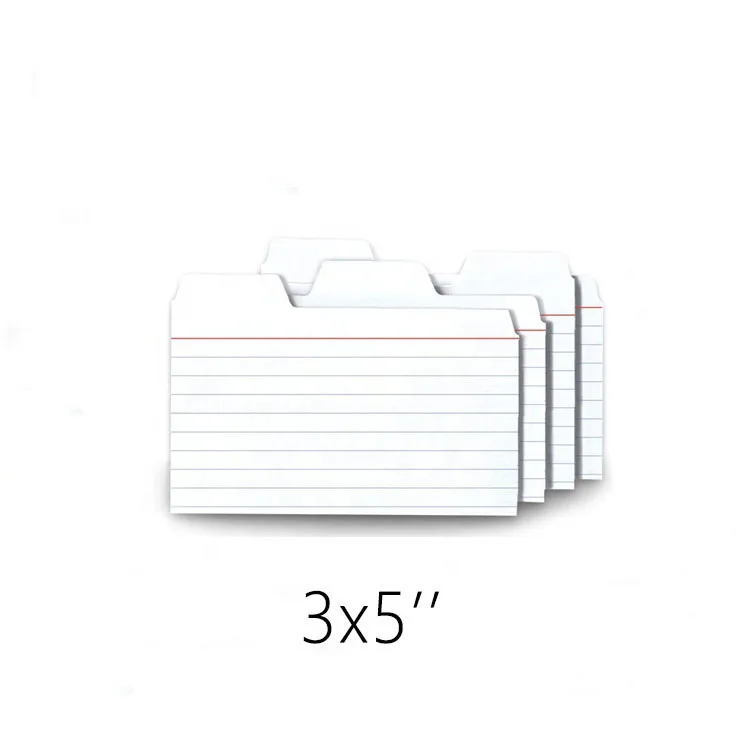 High Quality Index Cards - Perfect for Office Stationary