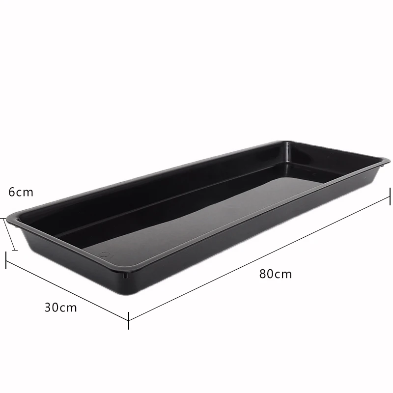 Supermarket Recyclable Fresh Butchery Thermoformed PP Plastic Black ...