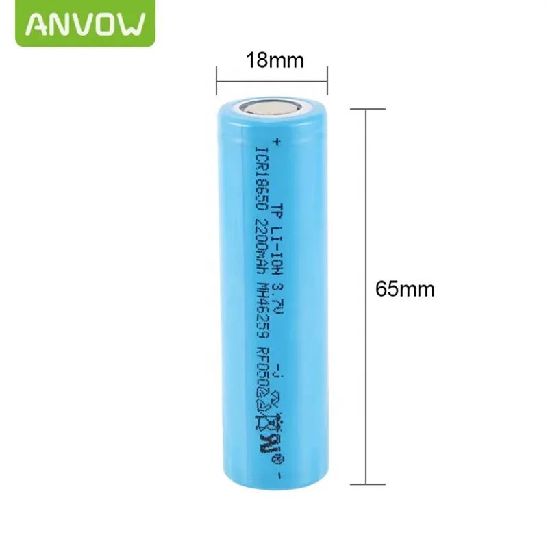 Lithium Ion Batteries Li-ion 2200mah 3c 18650 3.7v Batteries ...