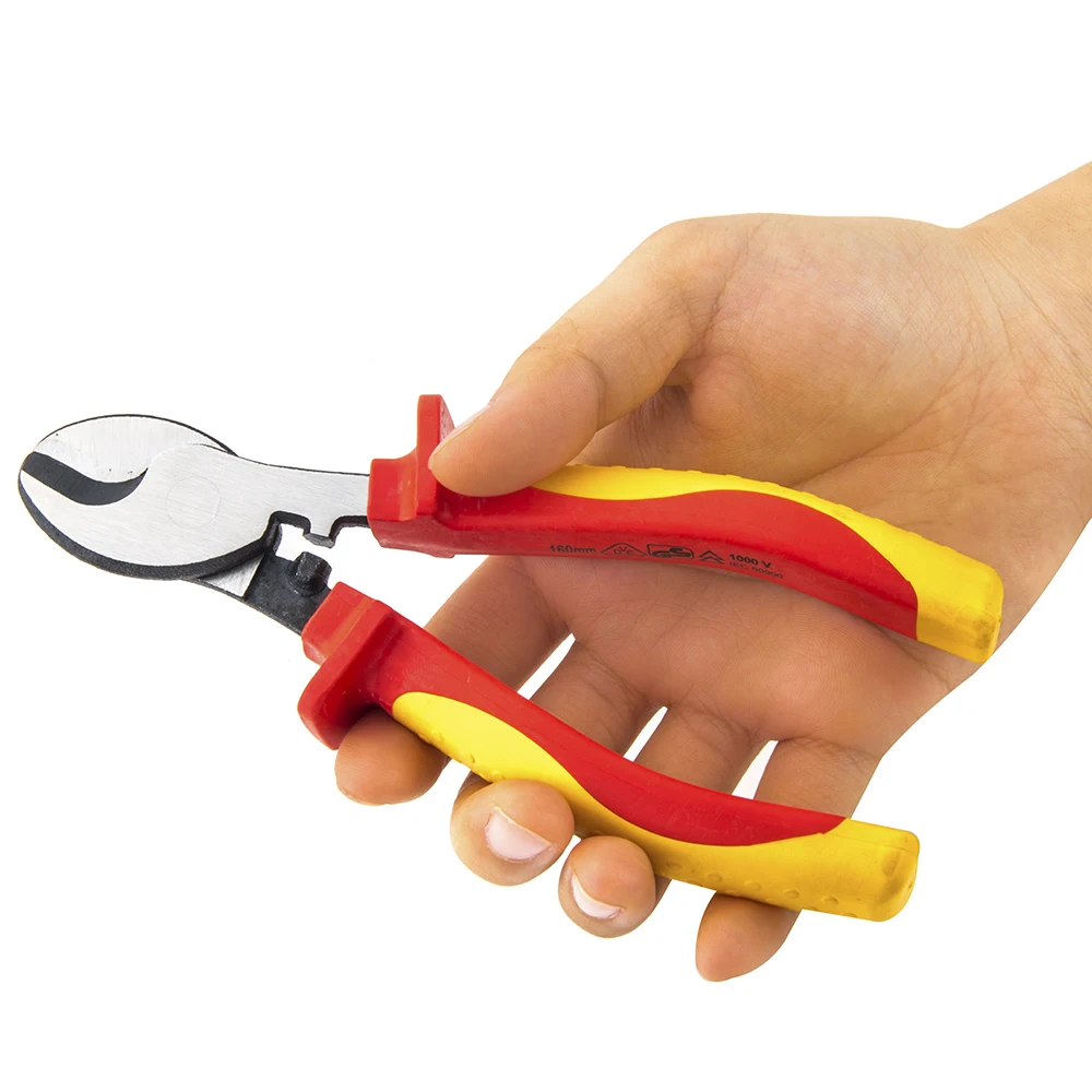 Electrician Crv 1000v Vde Plier Hand Tool Wire Cutting Insulated Cable ...