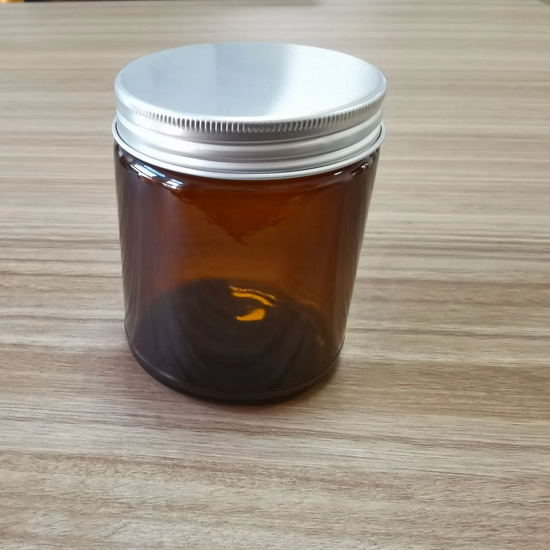Brown Candle Jar Straight Edge Jar 250ml Teal Aroma Candle Cup 120ml ...