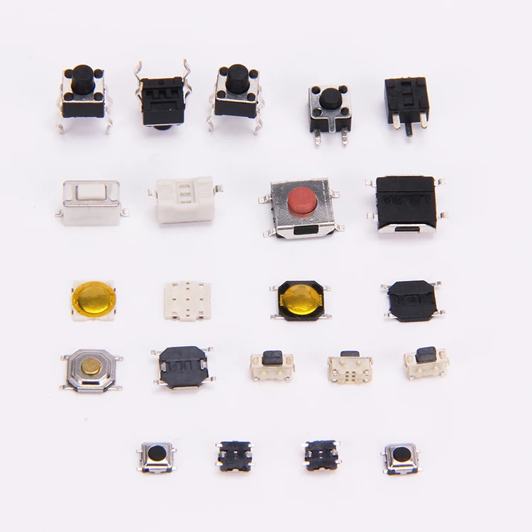 Smd Tact Tactile Push Button Switch For Mechanical Keyboard - Buy Push ...