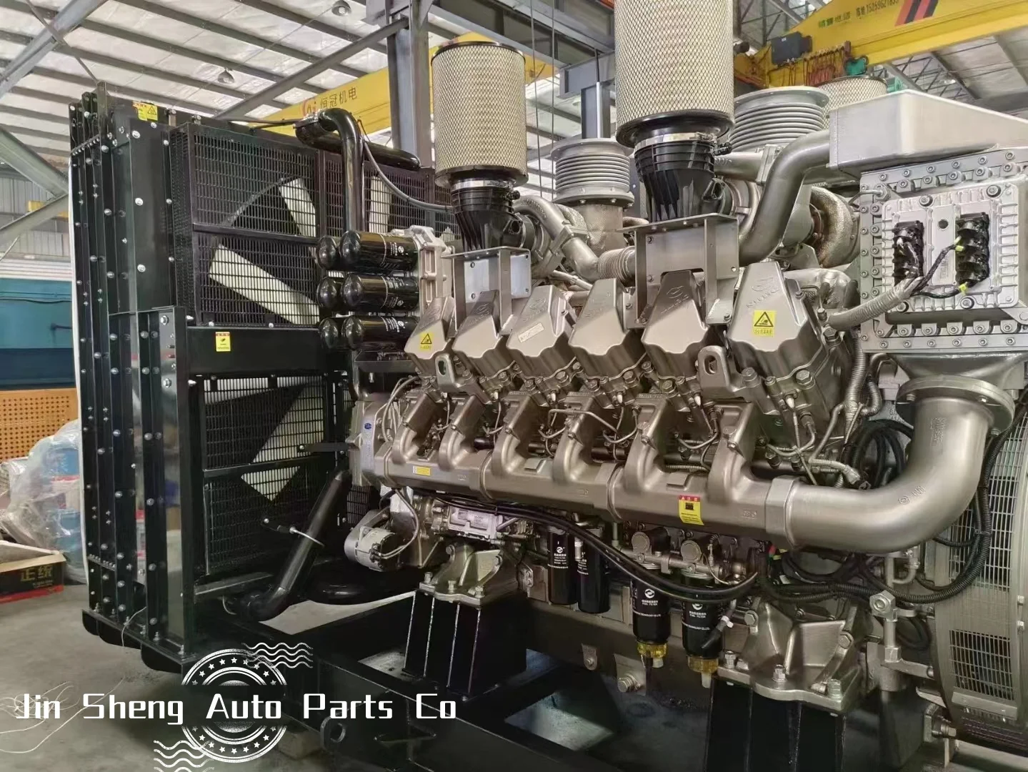 500 Kw Cummins Engine Tank Radiator Cummins Generator Ktaa19 - G6a ...