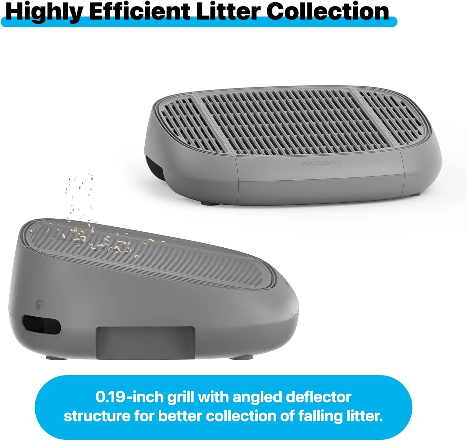 Neakasa Cat Pedal Step Stool with Filter Function - Easy Clean