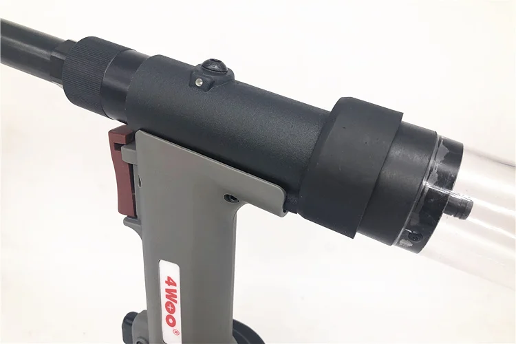 MK-2500L Extended Pneumatic Rivet Gun - Ideal for Narrow Spaces