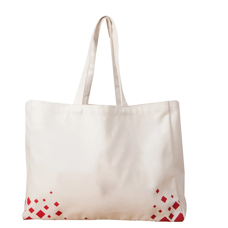 Custom Printed Sublimation Tote Bag With Leather Handle - Buy ...