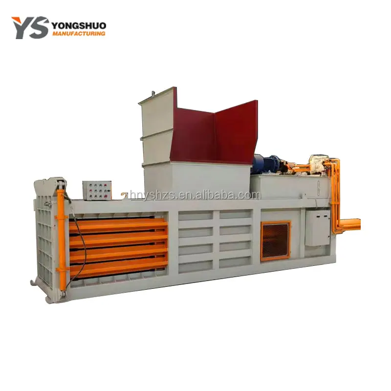 YONG-SHUO Automatic Horizontal Hydraulic Baler - High Efficiency