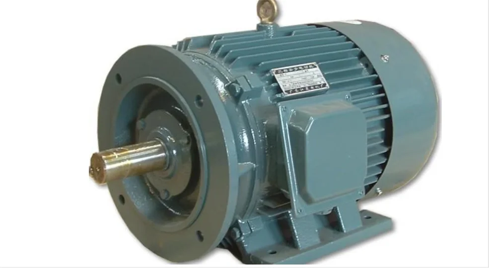 90 Frame 2hp 1.5kw B3 Motor With Electric Brake Ac Aluminum Copper Wire ...