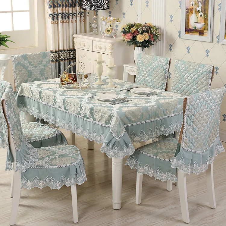 New Tablecloth Sets European Hotel Home Tablecloth Chair Package Chair ...