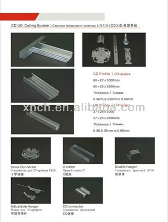 Gypse Plafond Accessories - Durable Gypsum Board Ceilings