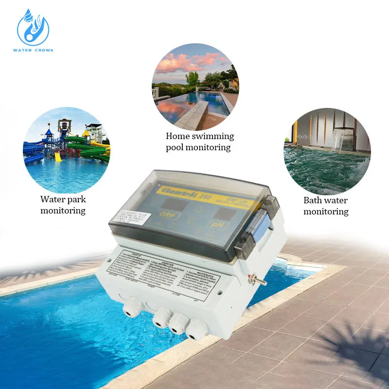 Aquaculture Water Quality Monitoring System PH and ORP 250 Controller ...