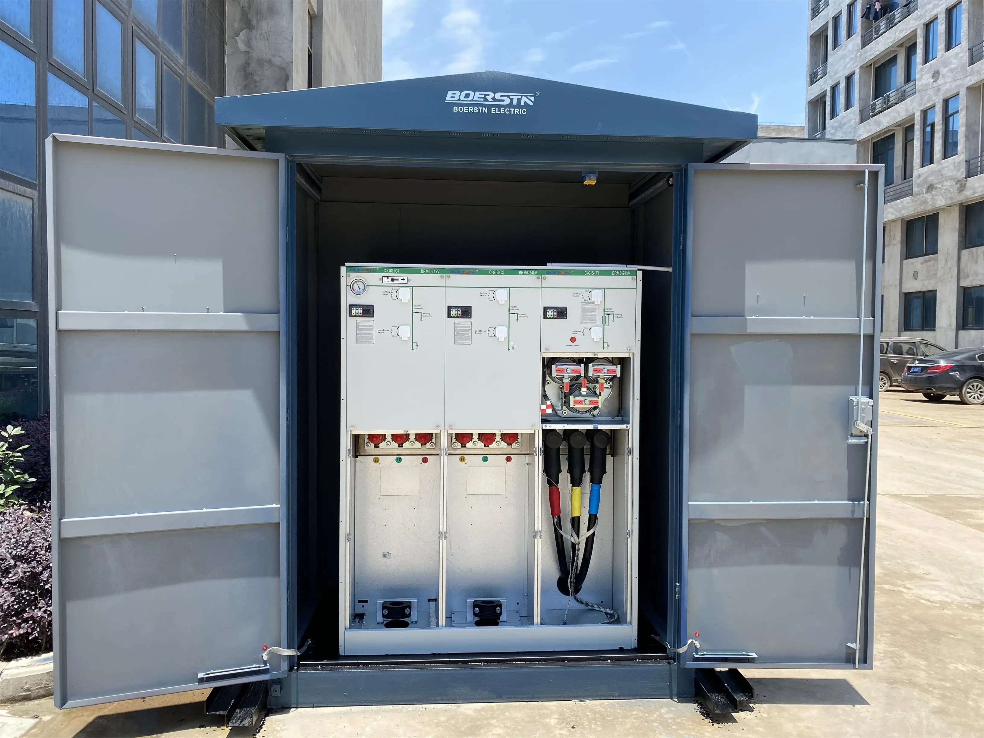 24KV SF6 Gas Insulated Switchgear GIS Panel - Boerstn Brm6-24kv