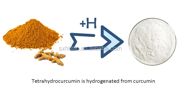 Curcumin Extract 98% Tetrahydrocurcumin for Skin Whitening