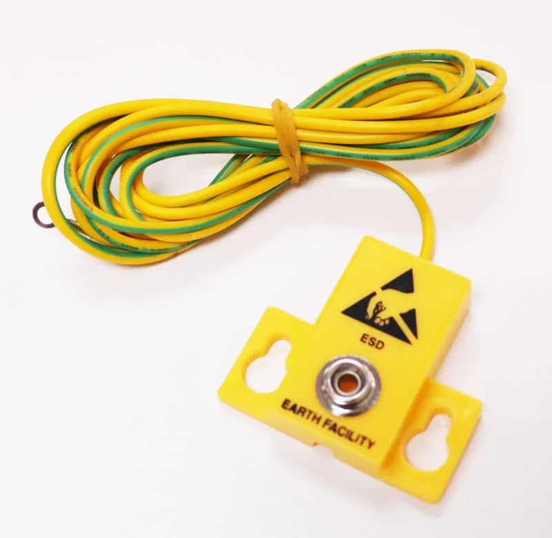 European Standard Yellow Plastic Grounding Plug EPA Static Control ...