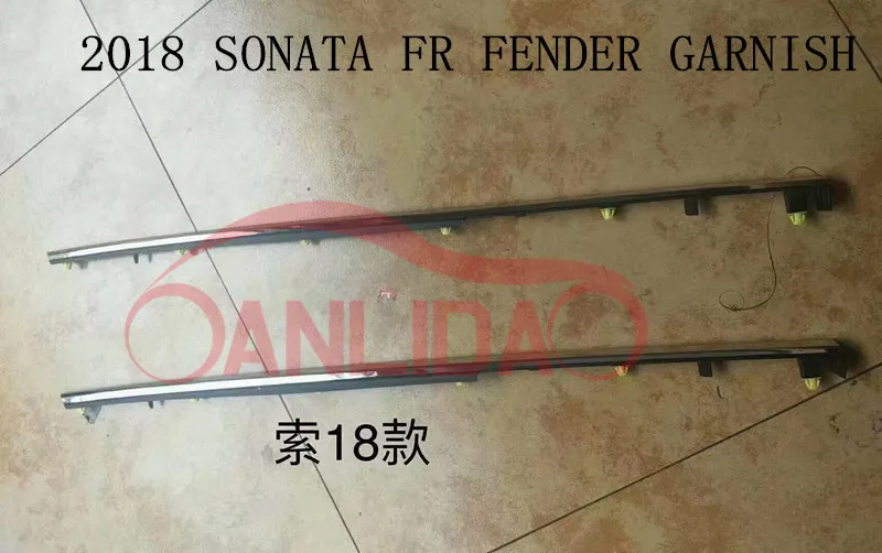 For Sonata 2018 2019 Front Fender Garnish 87771-c1500 87772-c1500 - Buy ...
