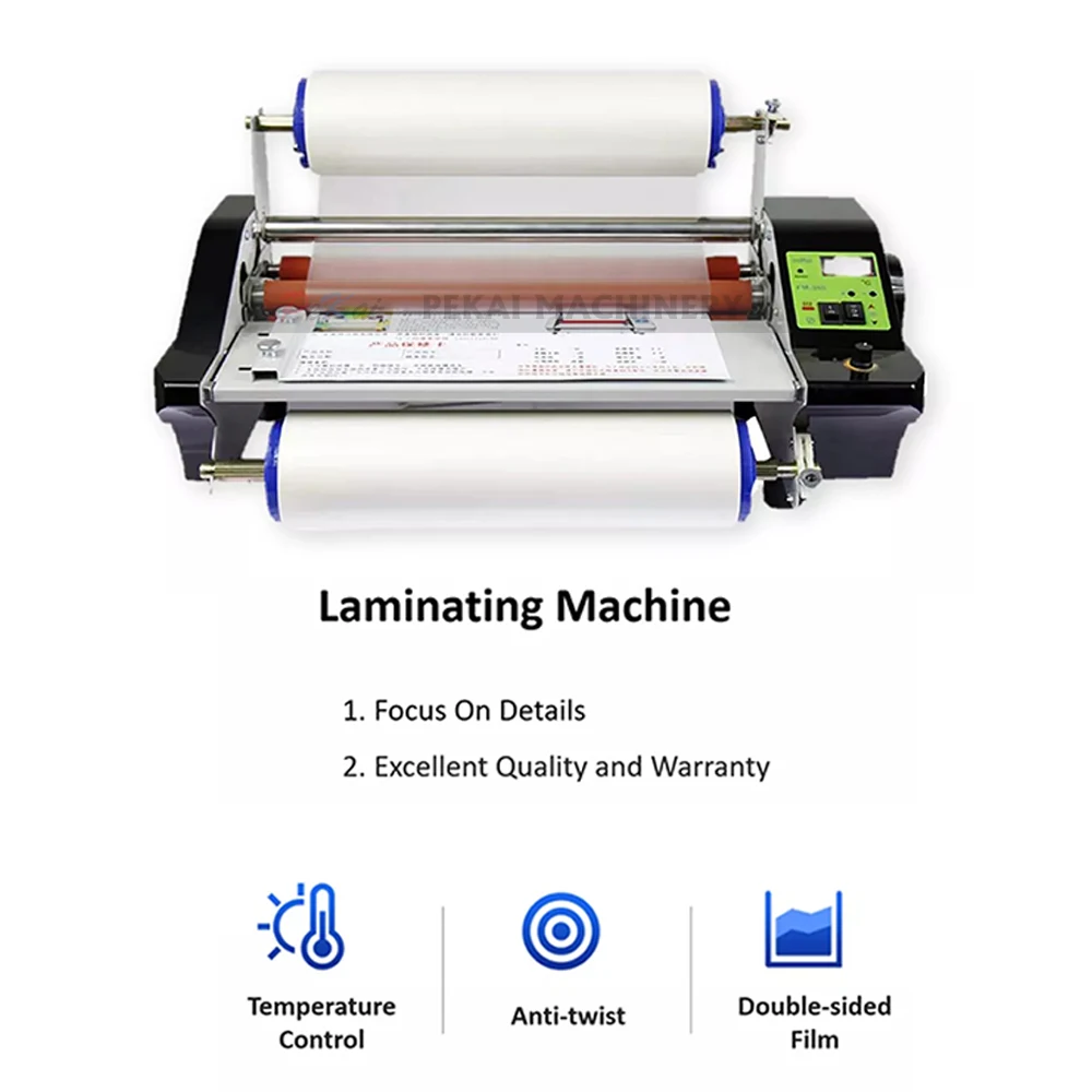 Automatic Roll Laminator With AB Film Crystal Stickers Transfer ...