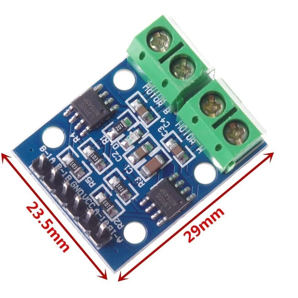 H-bridge Stepper Motor Dual DC Stepper Motor Driver Controller Board ...