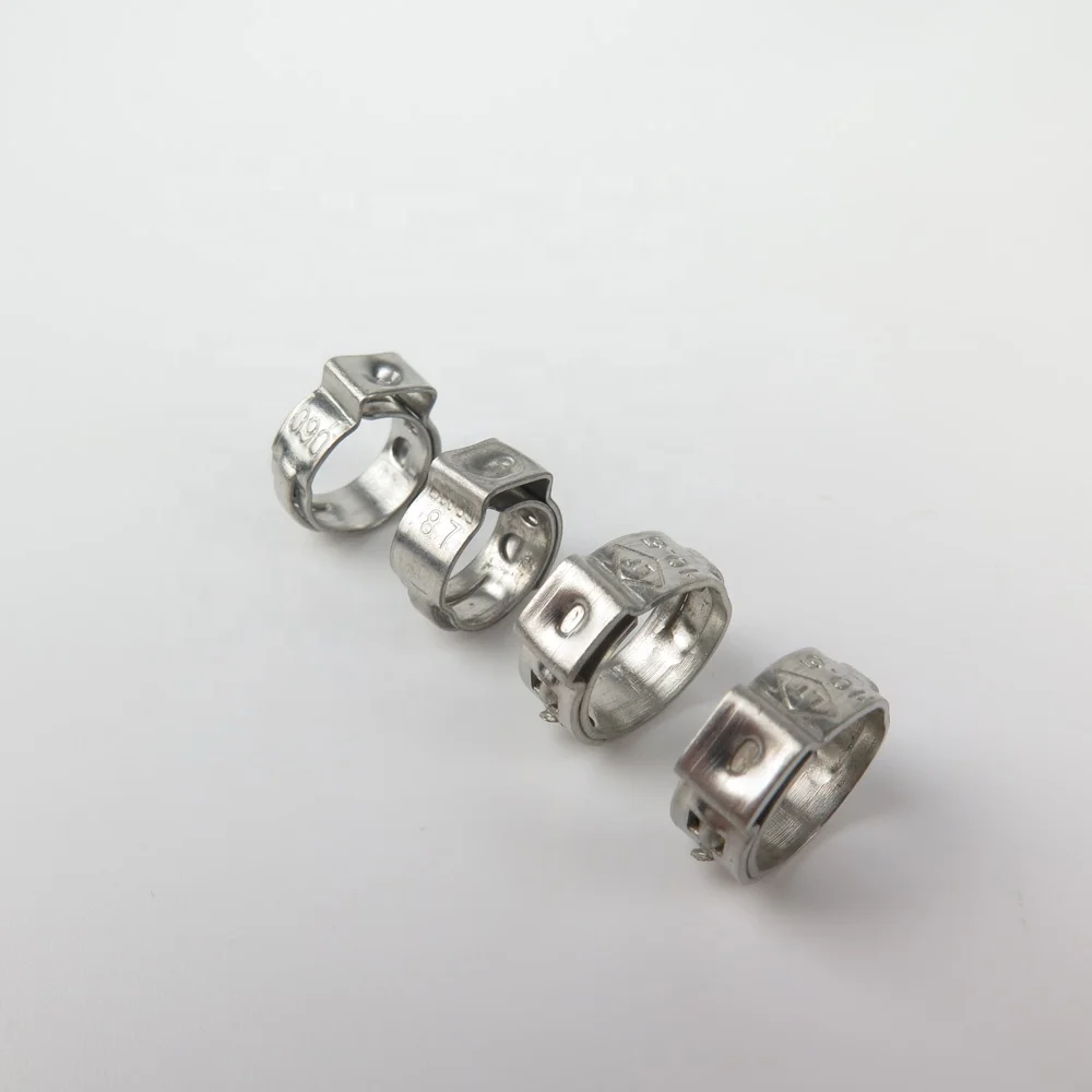 Sae J1670 Worm Gear Drive American Type Perforated Band Hose Clamp With ...